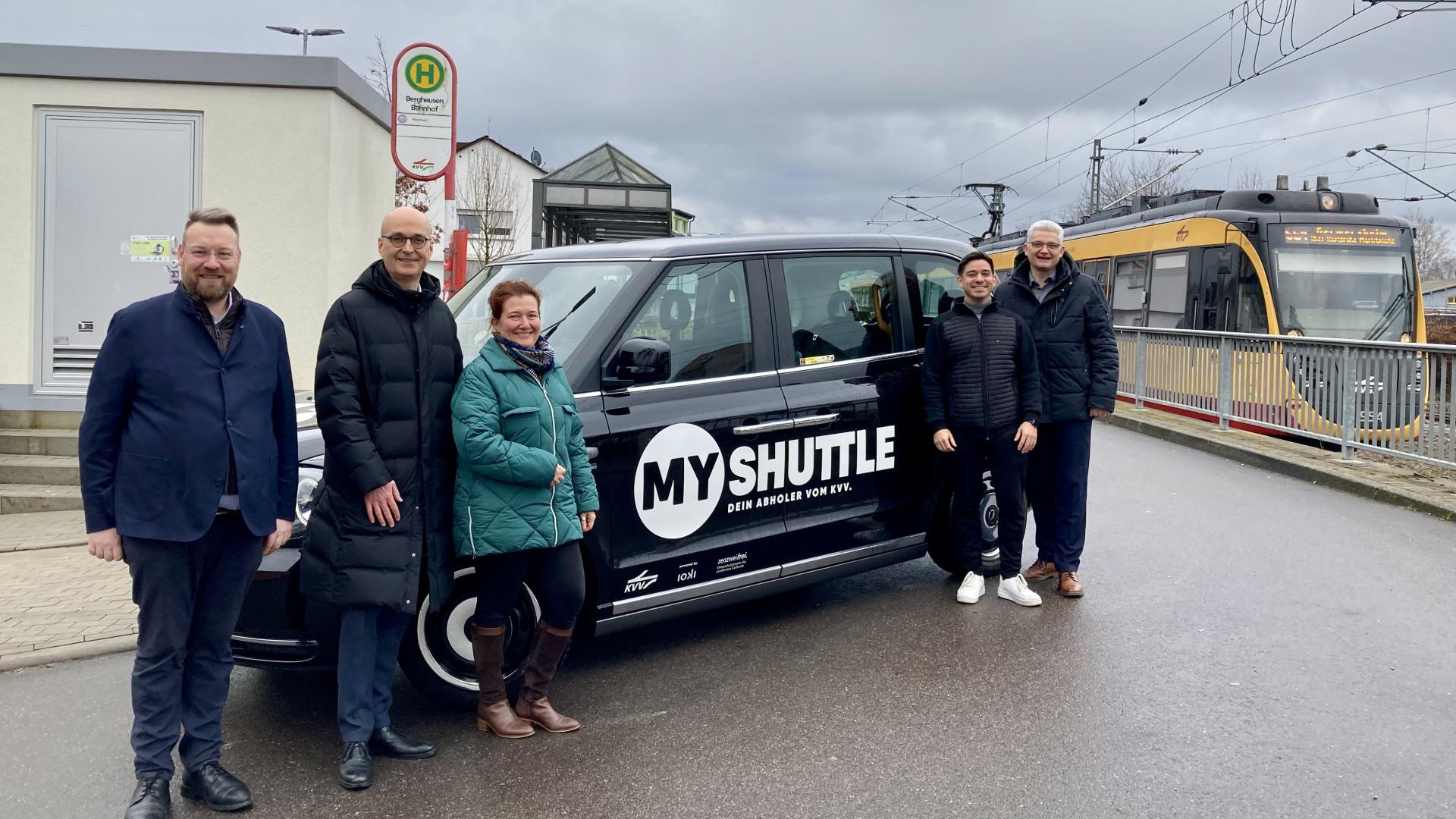MyShuttle fährt jetzt auch in Pfinztal und Walzbachtal mit Anschluss an ...
