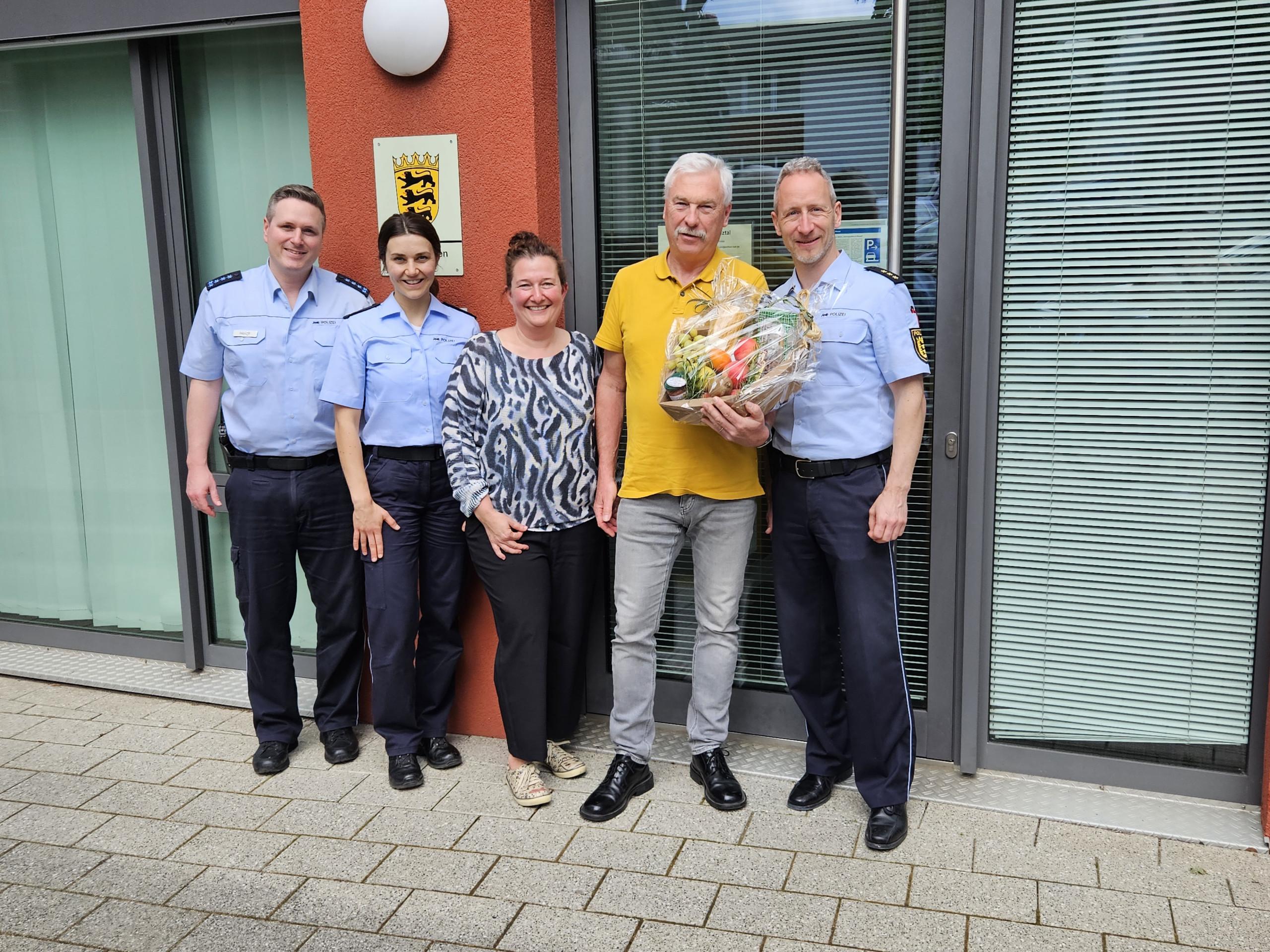 Polizeioberkommissar Harry Behr in den Ruhestand verabschiedet – Die ...