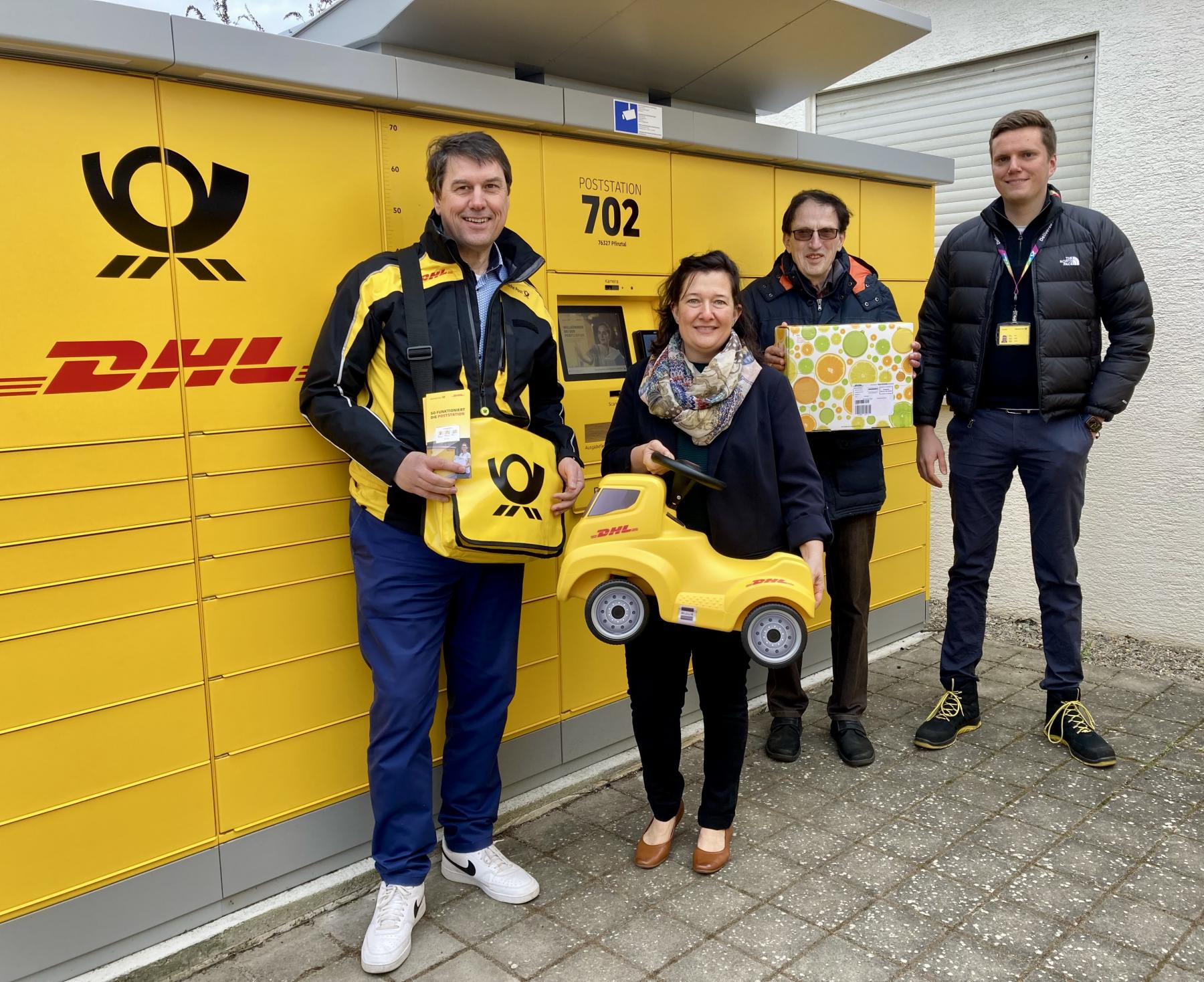 Die neue Poststation in Berghausen wurde offiziell vorgestellt – Die ...